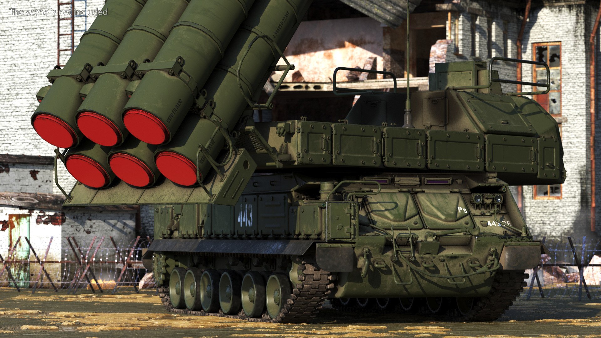 3D Model Buk M3 Russian Medium Range Air Defense Missile System ...