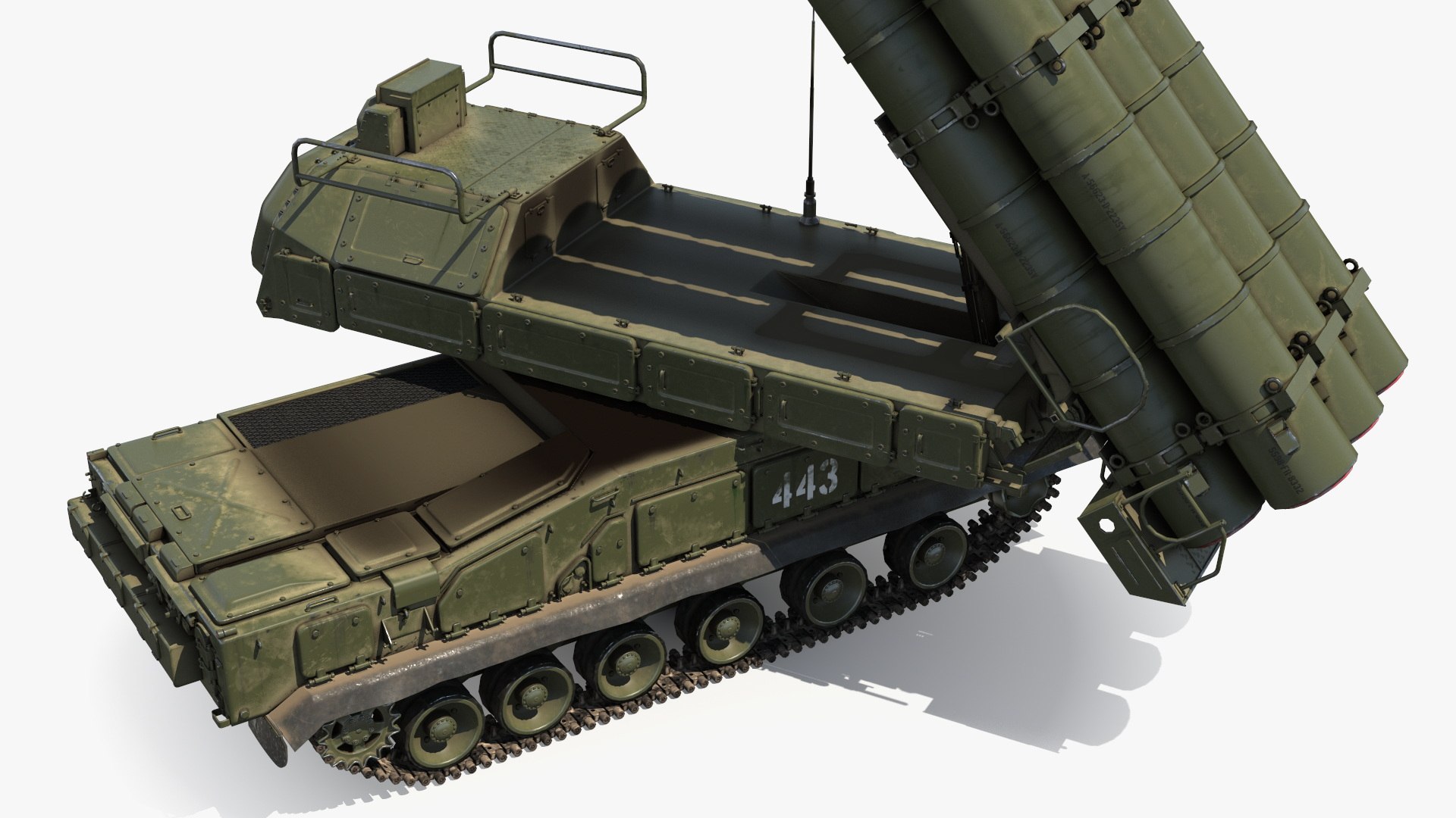 3D Model Buk M3 Russian Medium Range Air Defense Missile System ...
