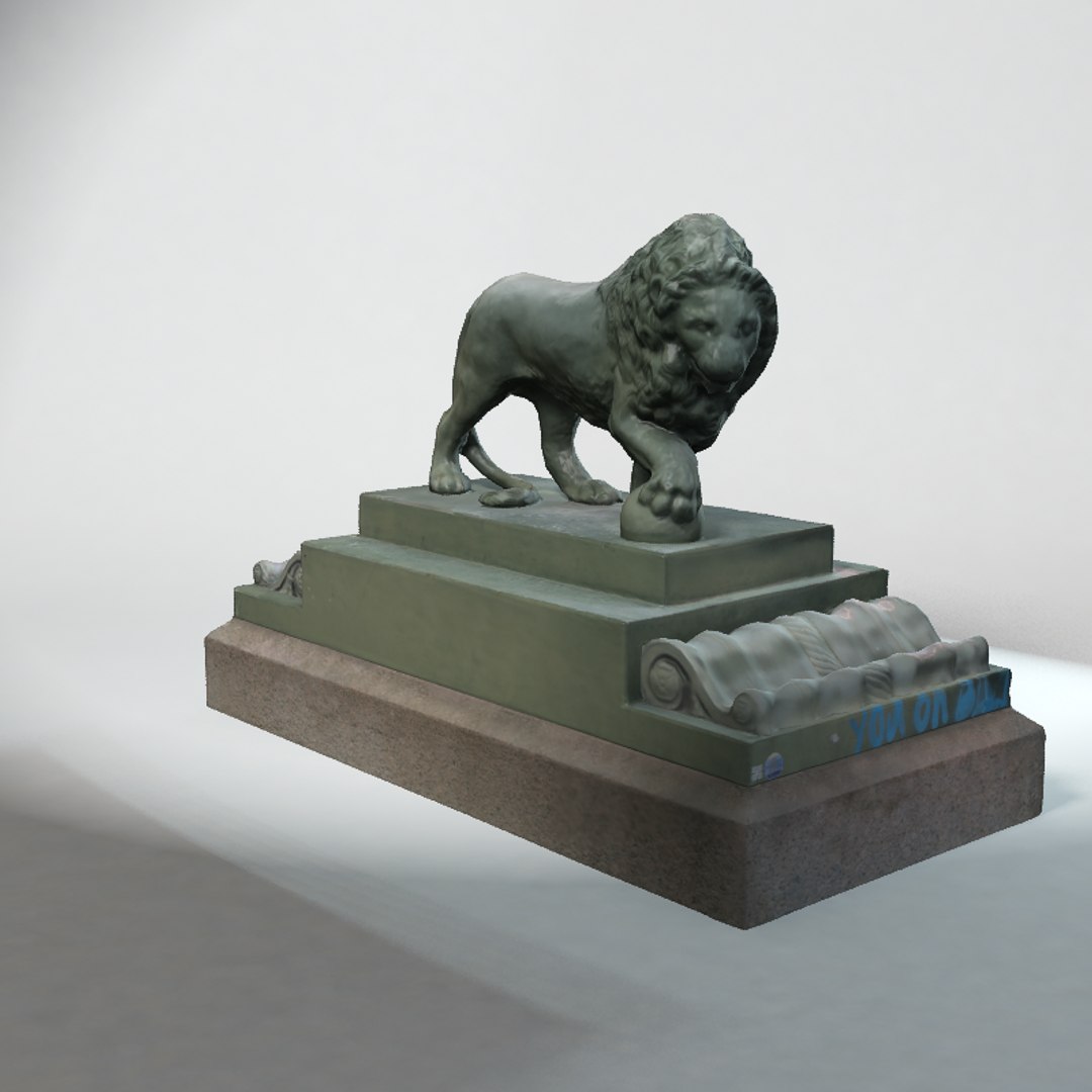 sculpture lion max