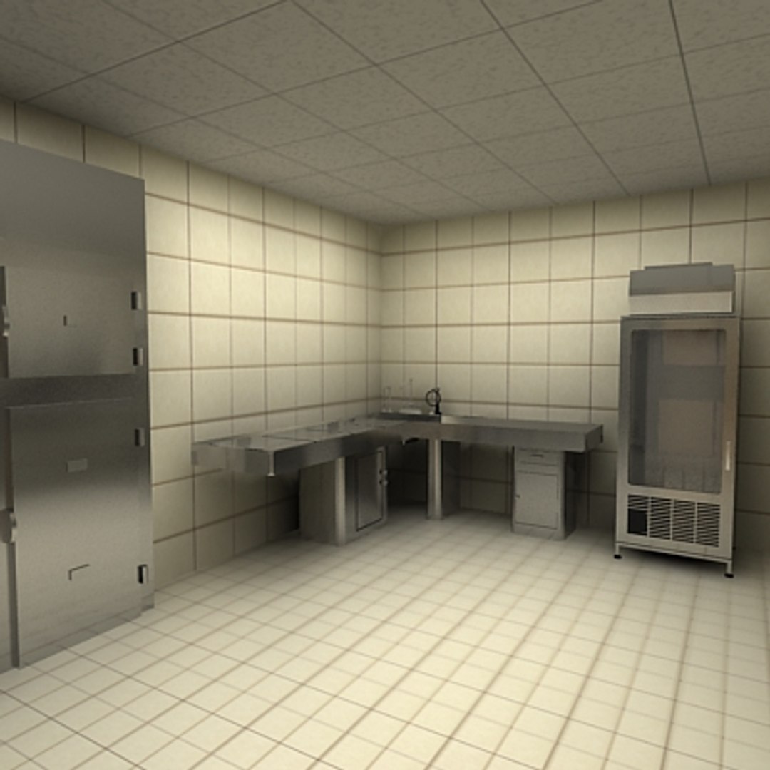 Medical Lab 3d Model