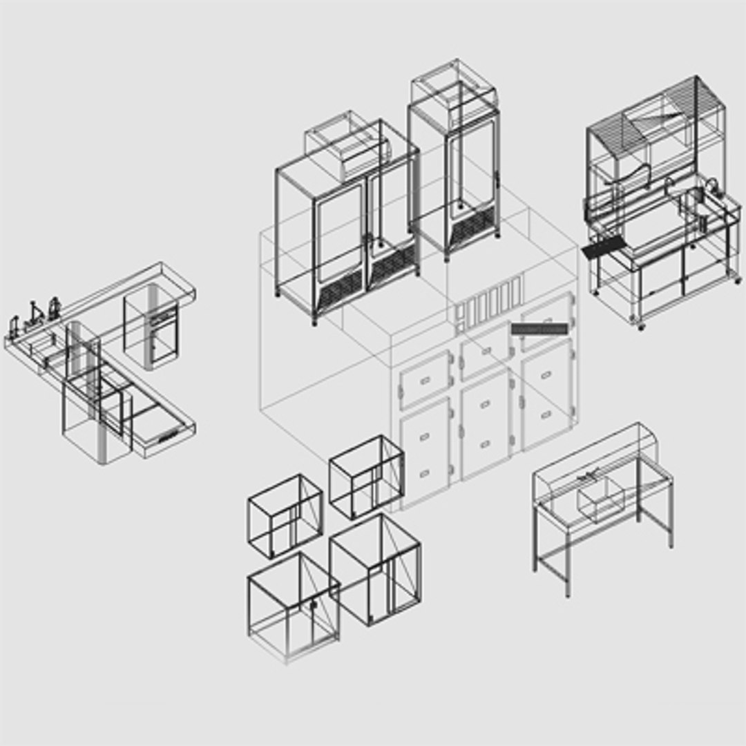 Medical Lab 3d Model