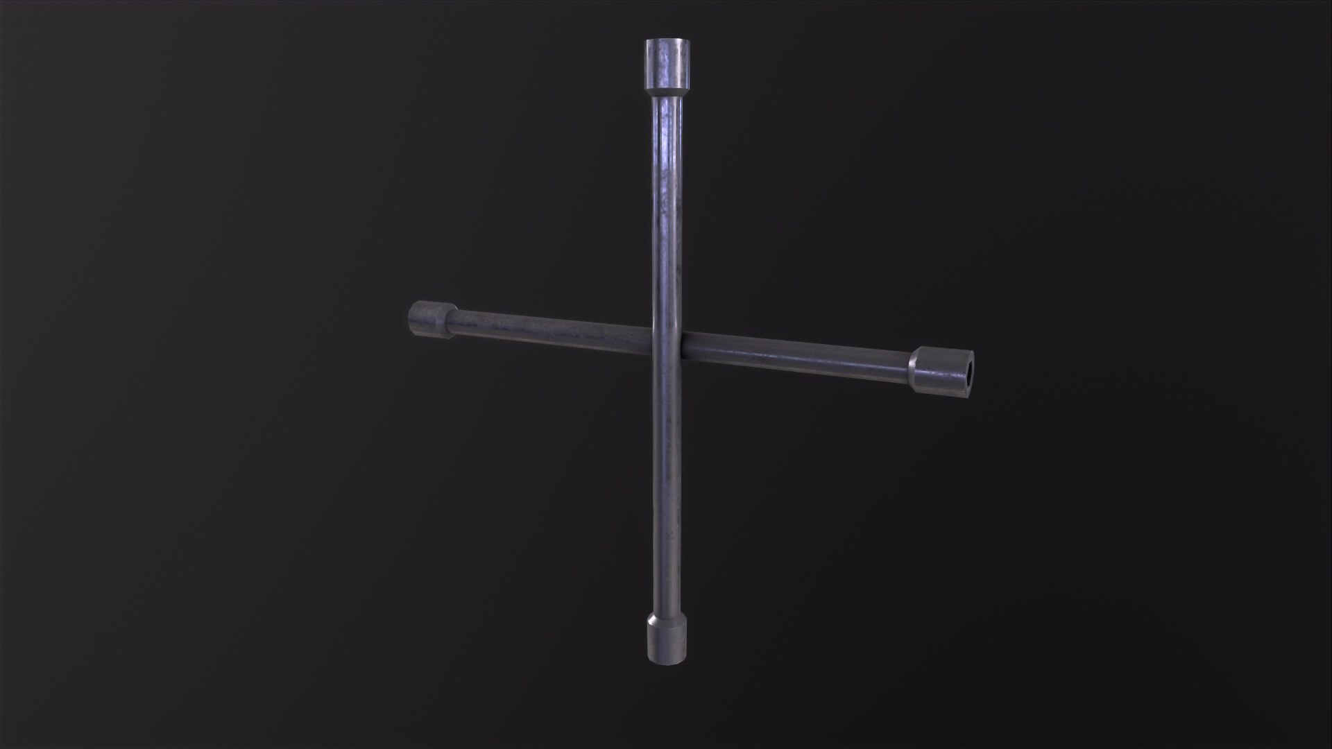 3D Model Lug Wrench - TurboSquid 2136804