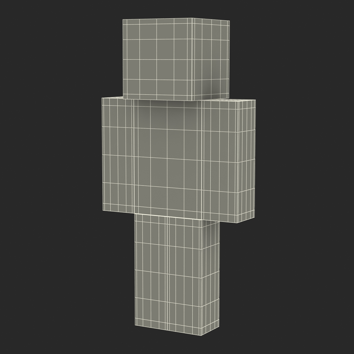 minecraft zombie c4d