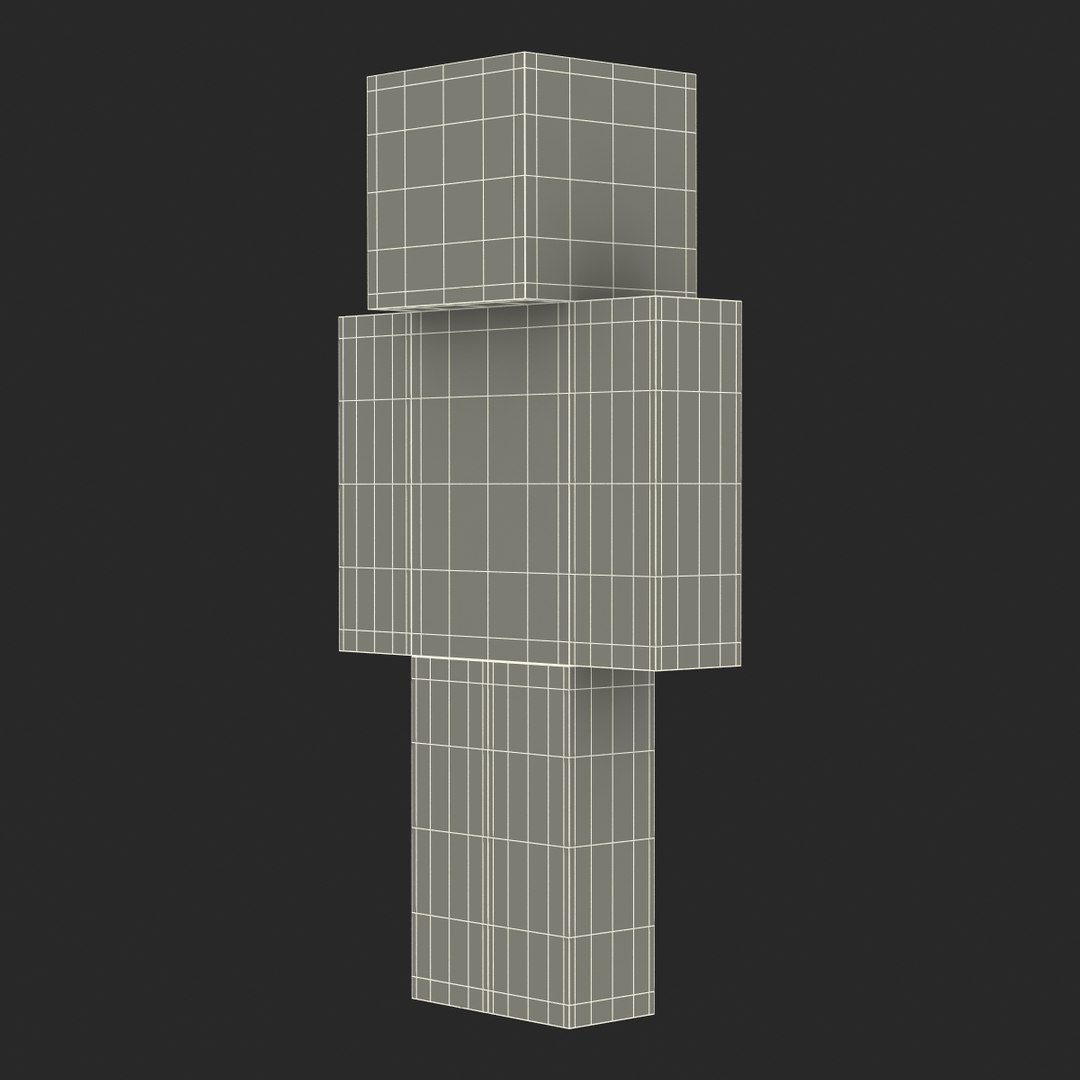 minecraft zombie c4d