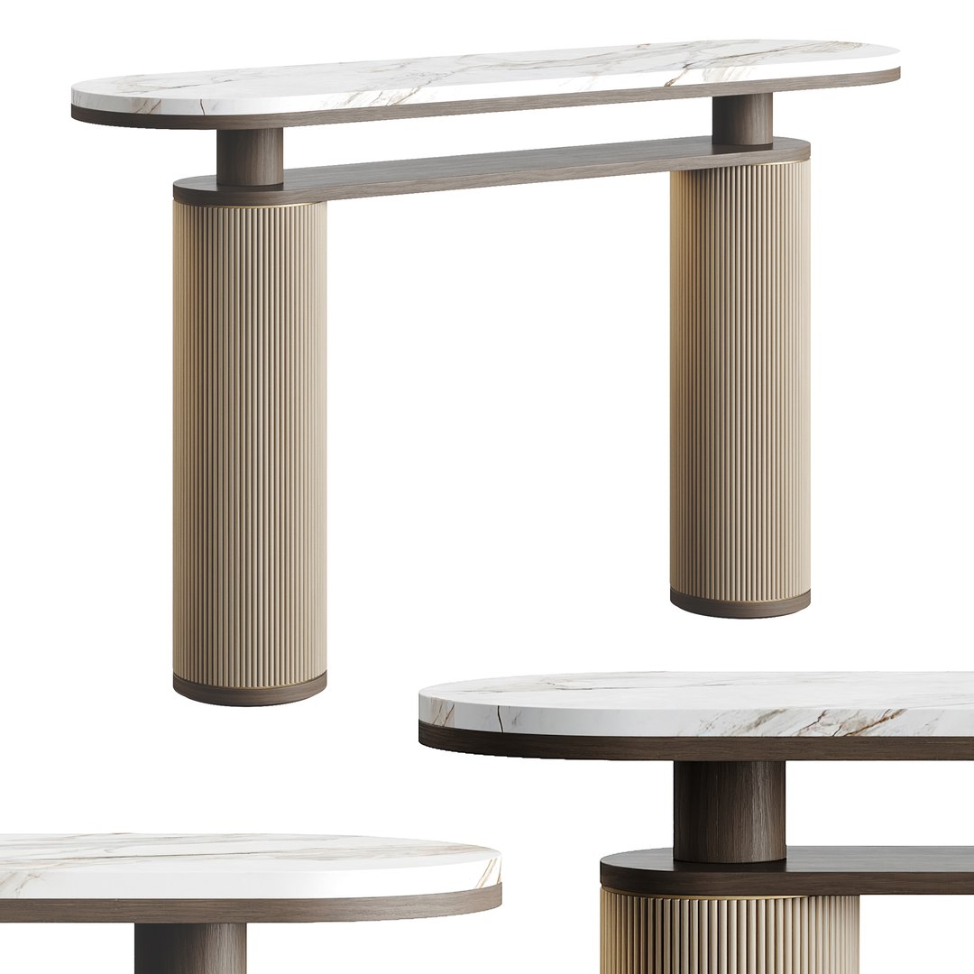 Frato OTSU Console Table 3D Model - TurboSquid 1983782