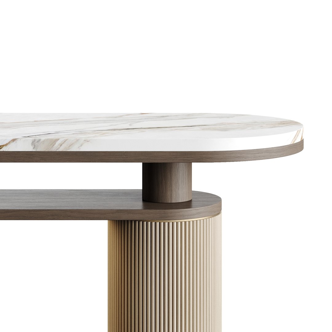 Frato OTSU Console Table 3D Model - TurboSquid 1983782