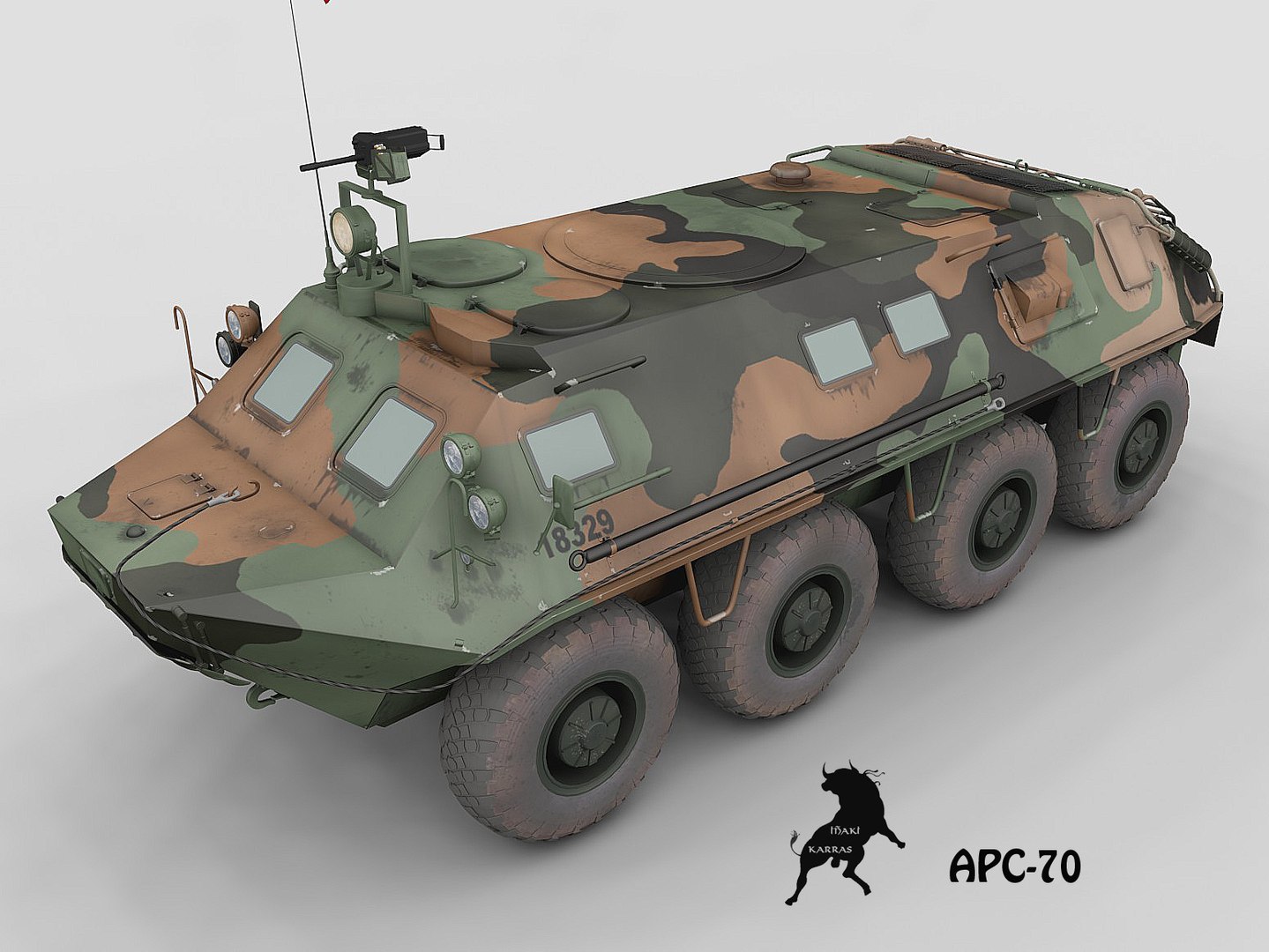 Max Apc-70 Mexican Armada