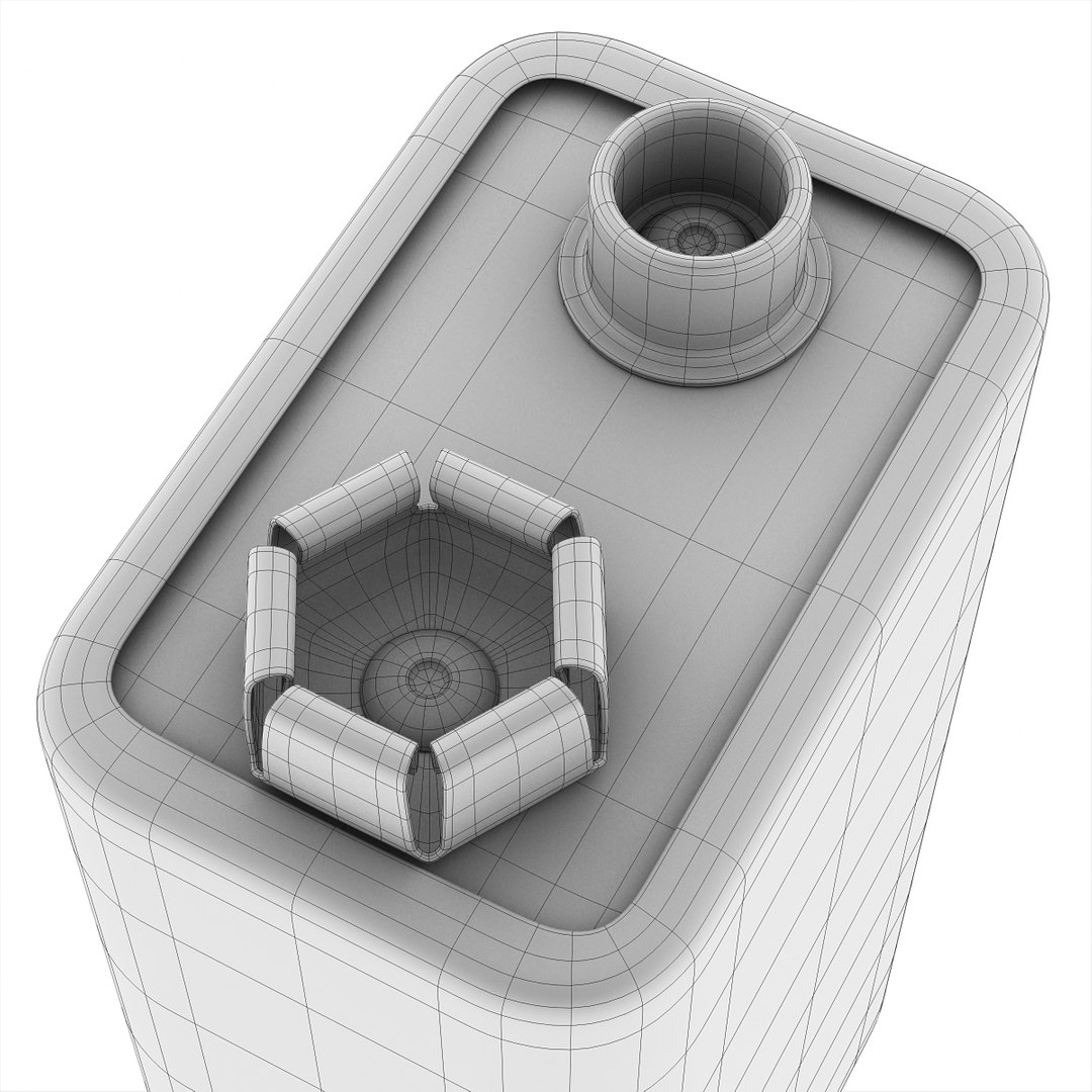 9v Block Battery 3d Obj