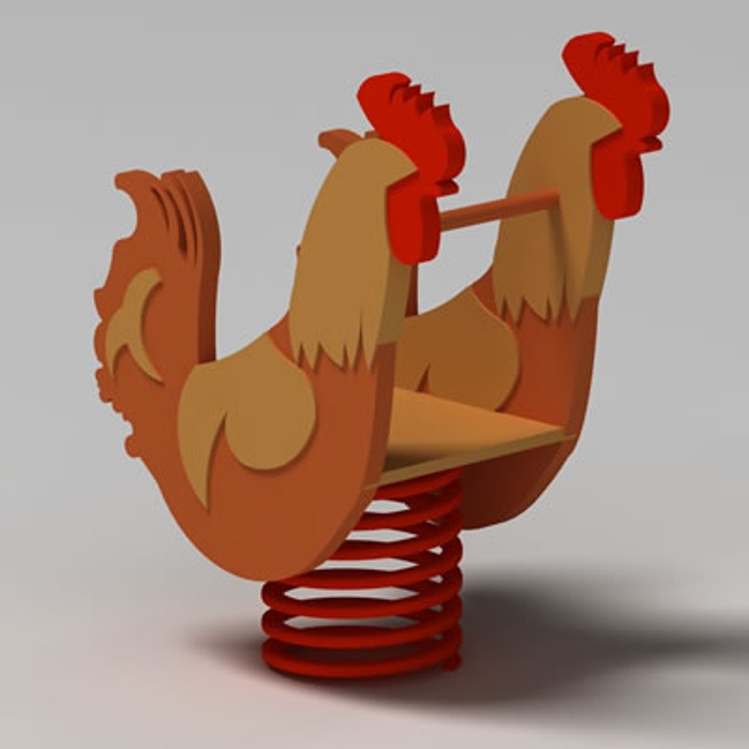 3d Max Rooster