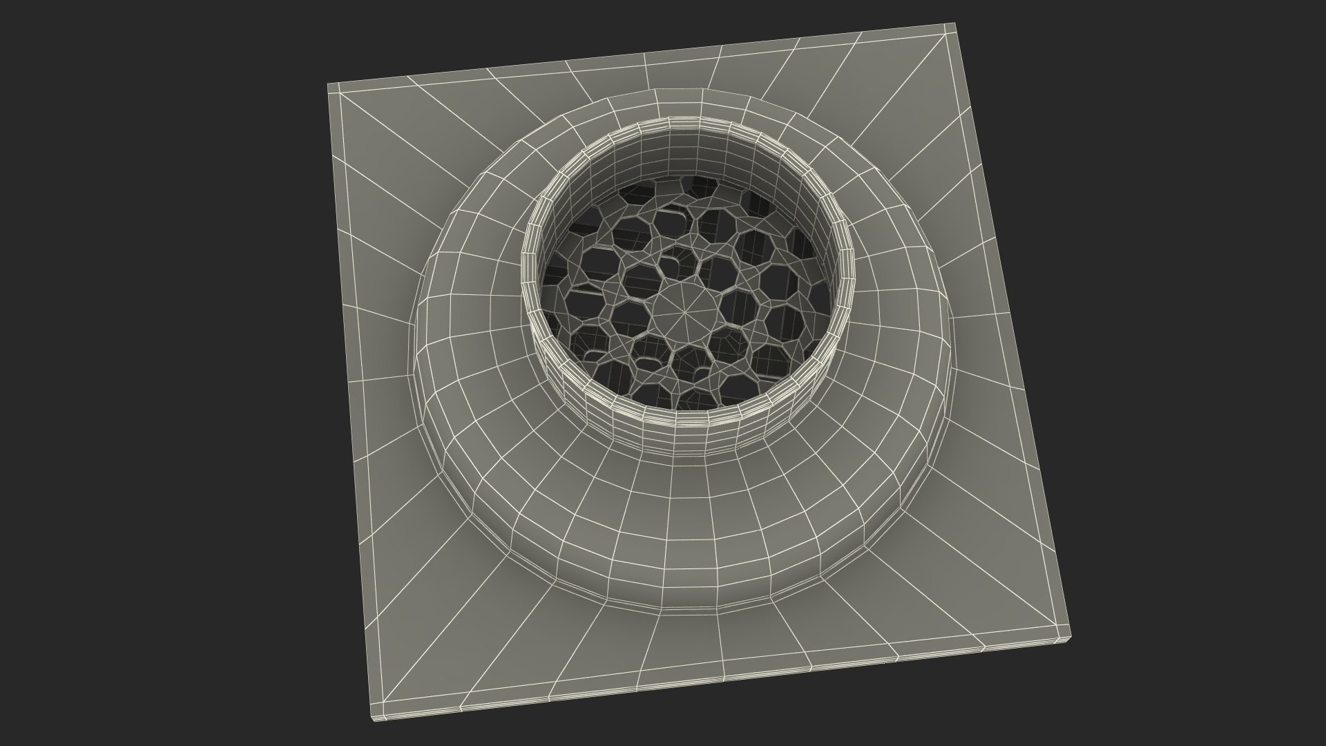 Stainless Shower Drain 3D Model - TurboSquid 2037631