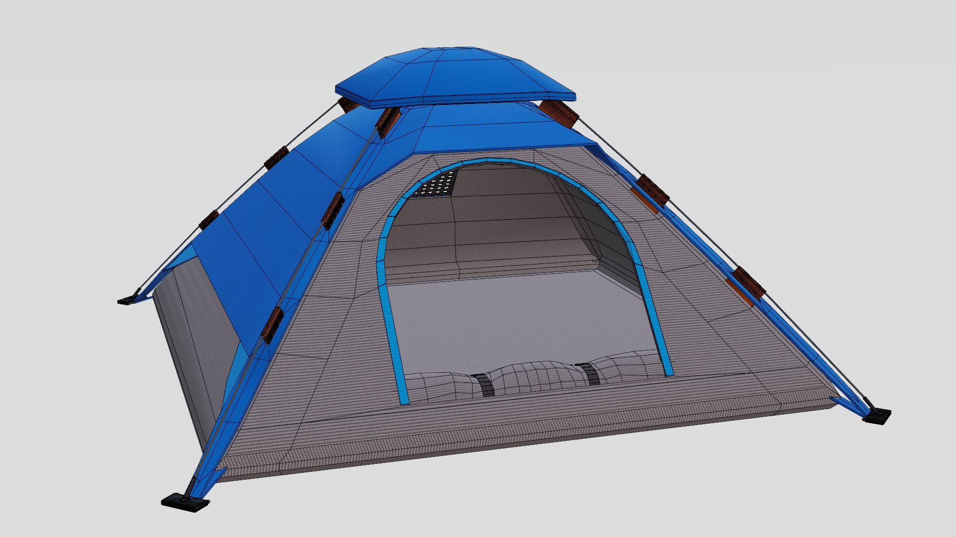3D Camping Tent - TurboSquid 2105689