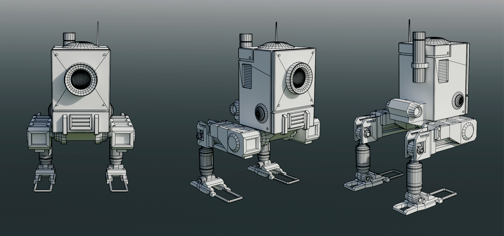 Free robot android character 3D model - TurboSquid 1572707