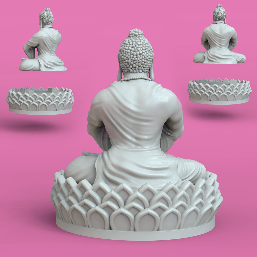 Buda - Buddha 3D Model - TurboSquid 1996297
