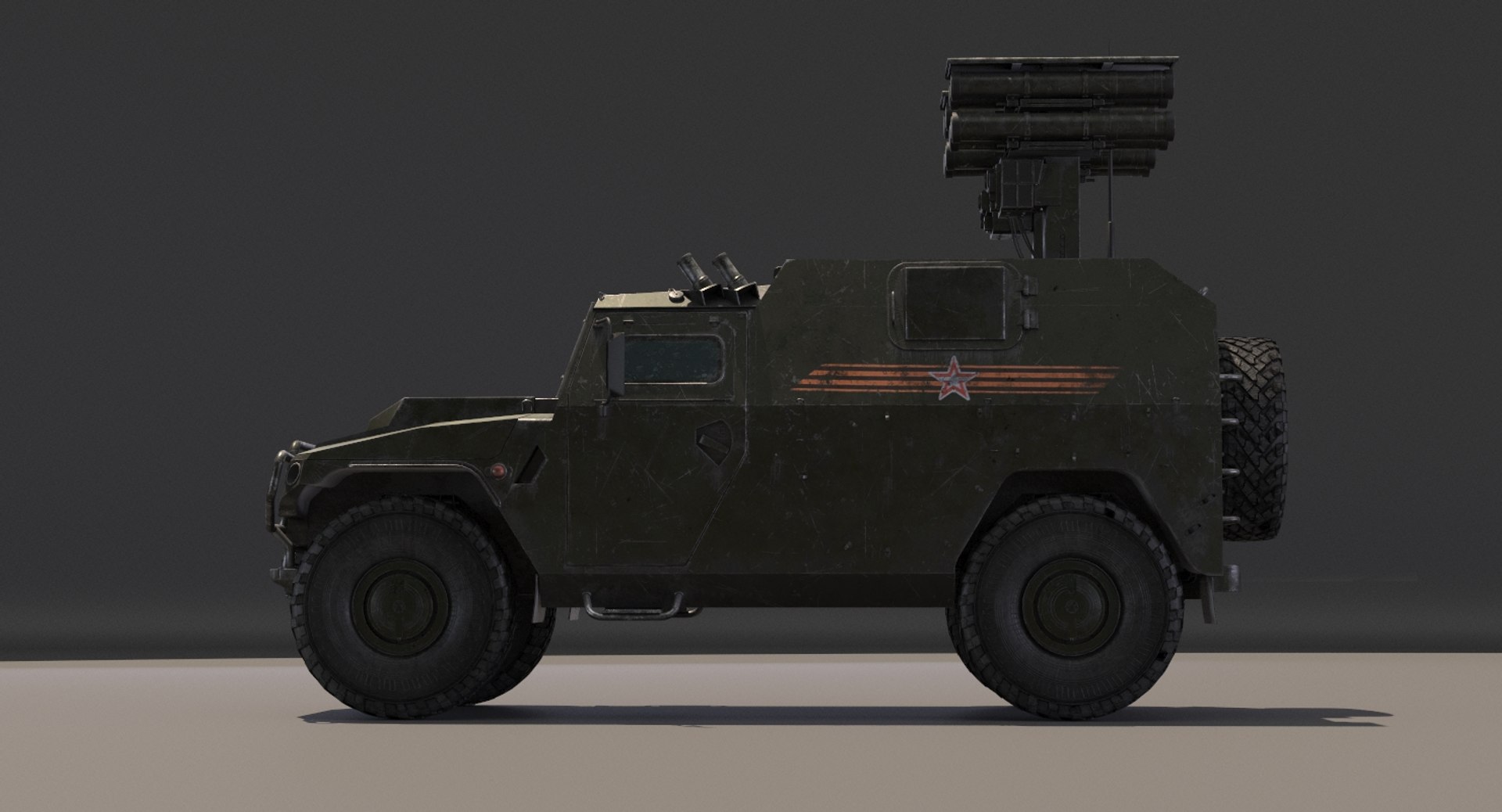 Atgm Kornet D-1 Armata 3d Max