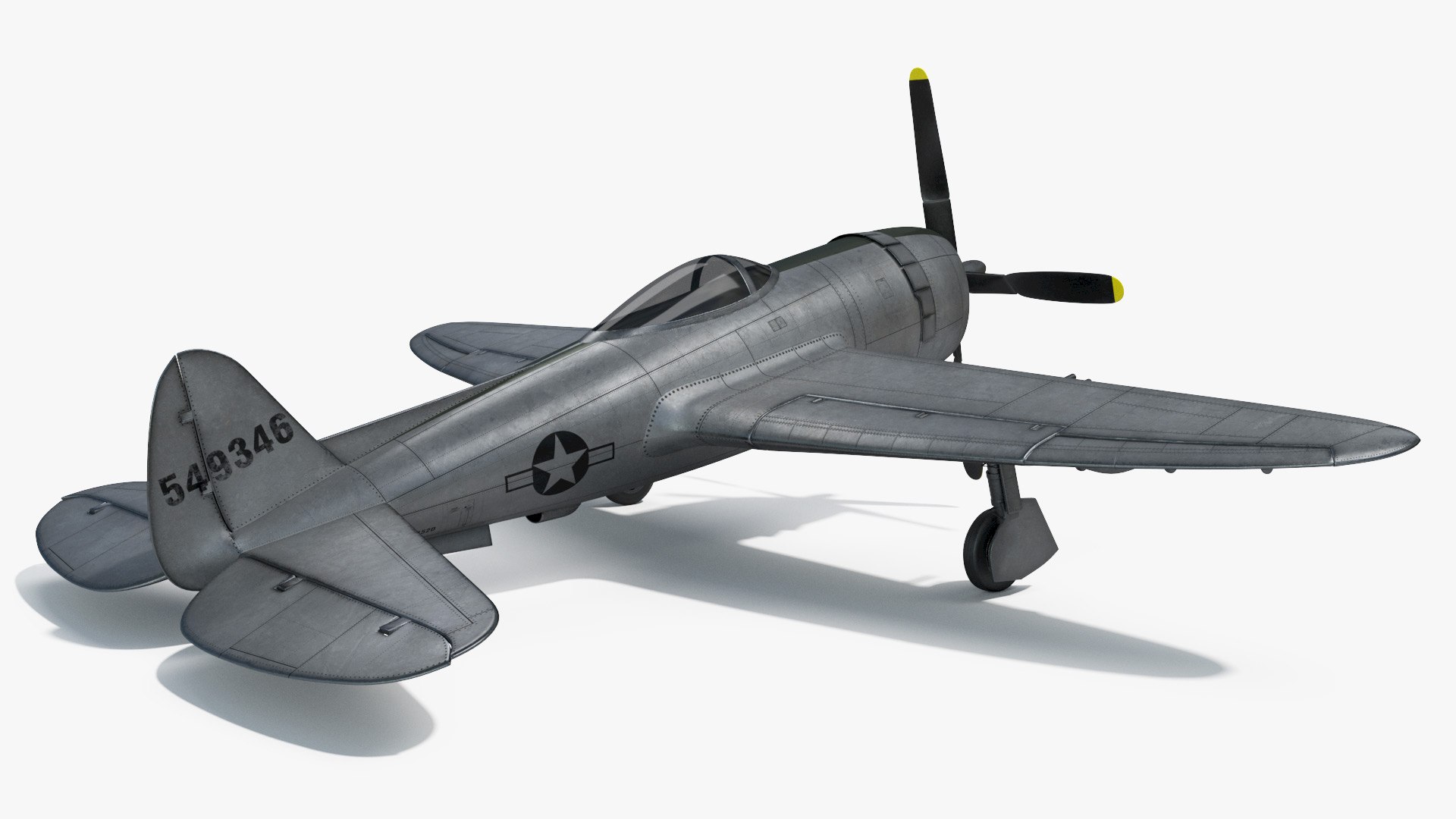 Propeller Airplane 8K PBR Textures 3D Model - TurboSquid 2297657