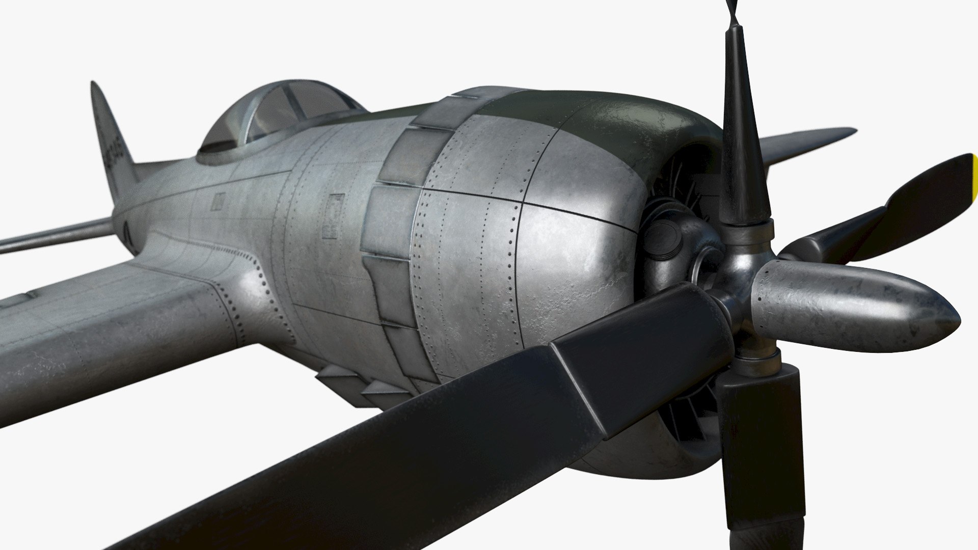 Propeller Airplane 8K PBR Textures 3D Model - TurboSquid 2297657