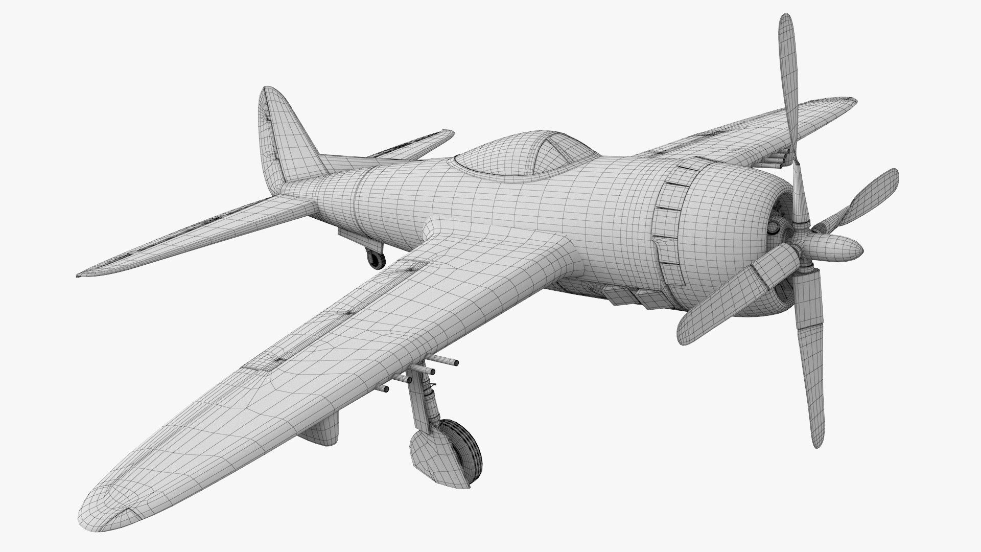 Propeller Airplane 8K PBR Textures 3D Model - TurboSquid 2297657