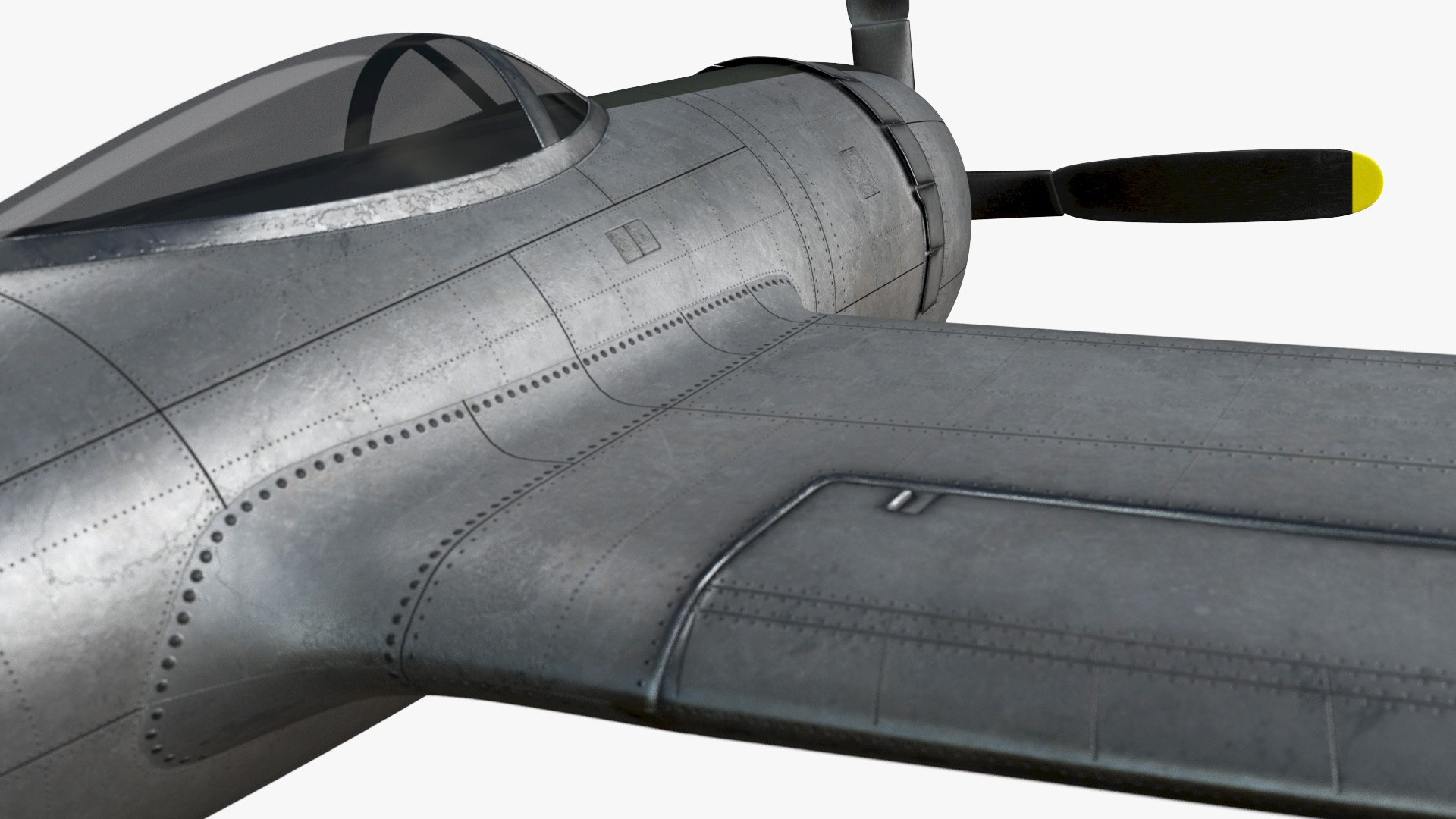 Propeller Airplane 8K PBR Textures 3D Model - TurboSquid 2297657