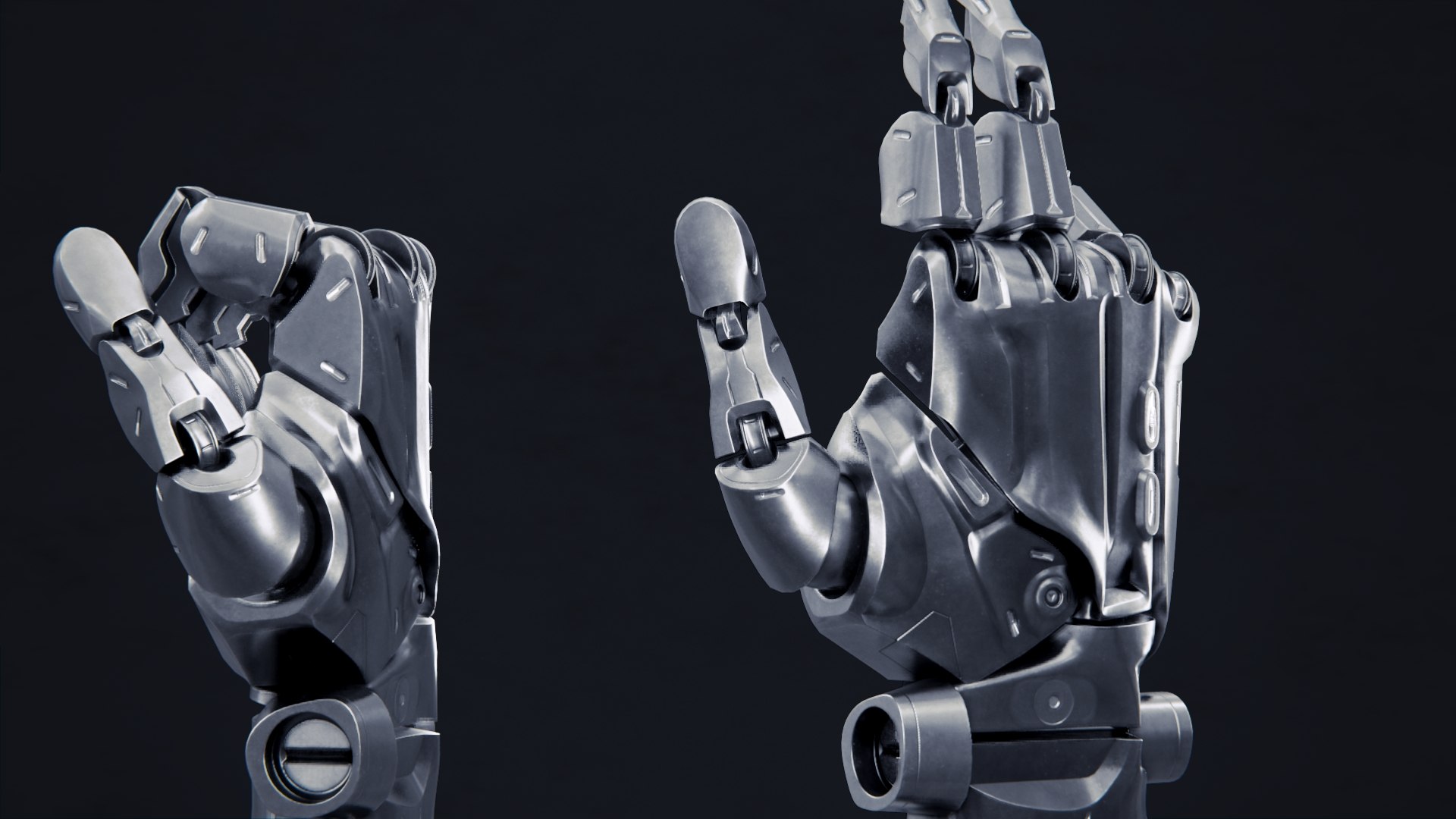 Mech Hand Rig 3D Model - TurboSquid 1692655