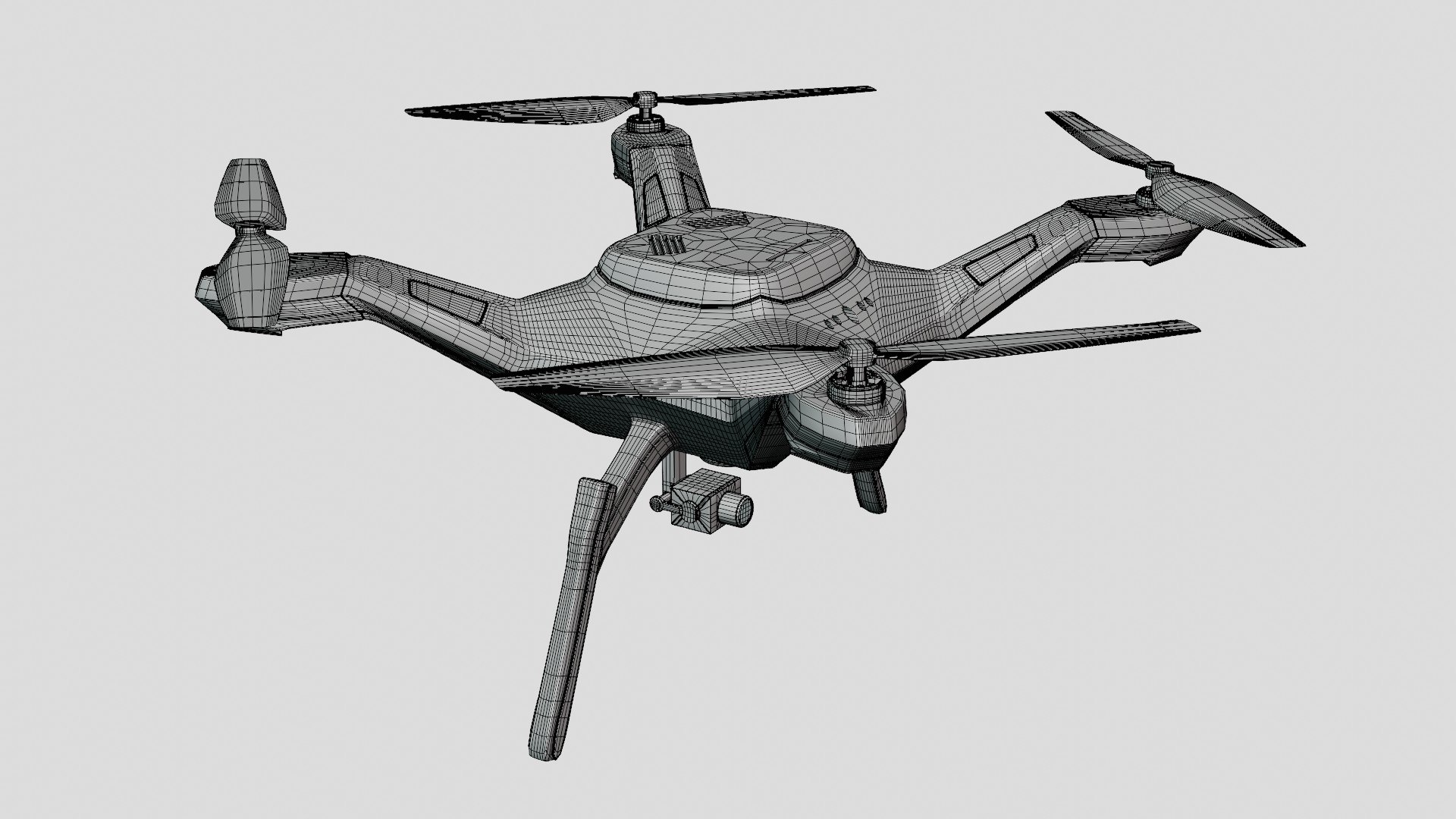 3D Model Simple Drone Free - TurboSquid 2081967