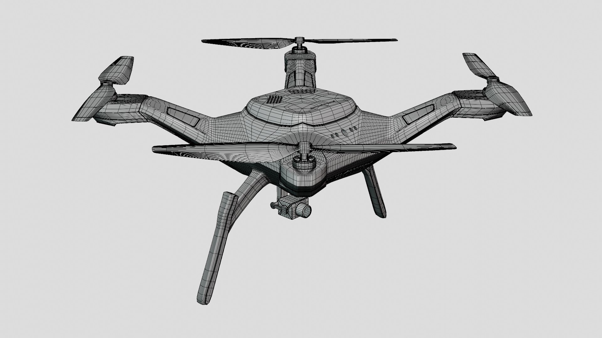 3D Model Simple Drone Free - TurboSquid 2081967