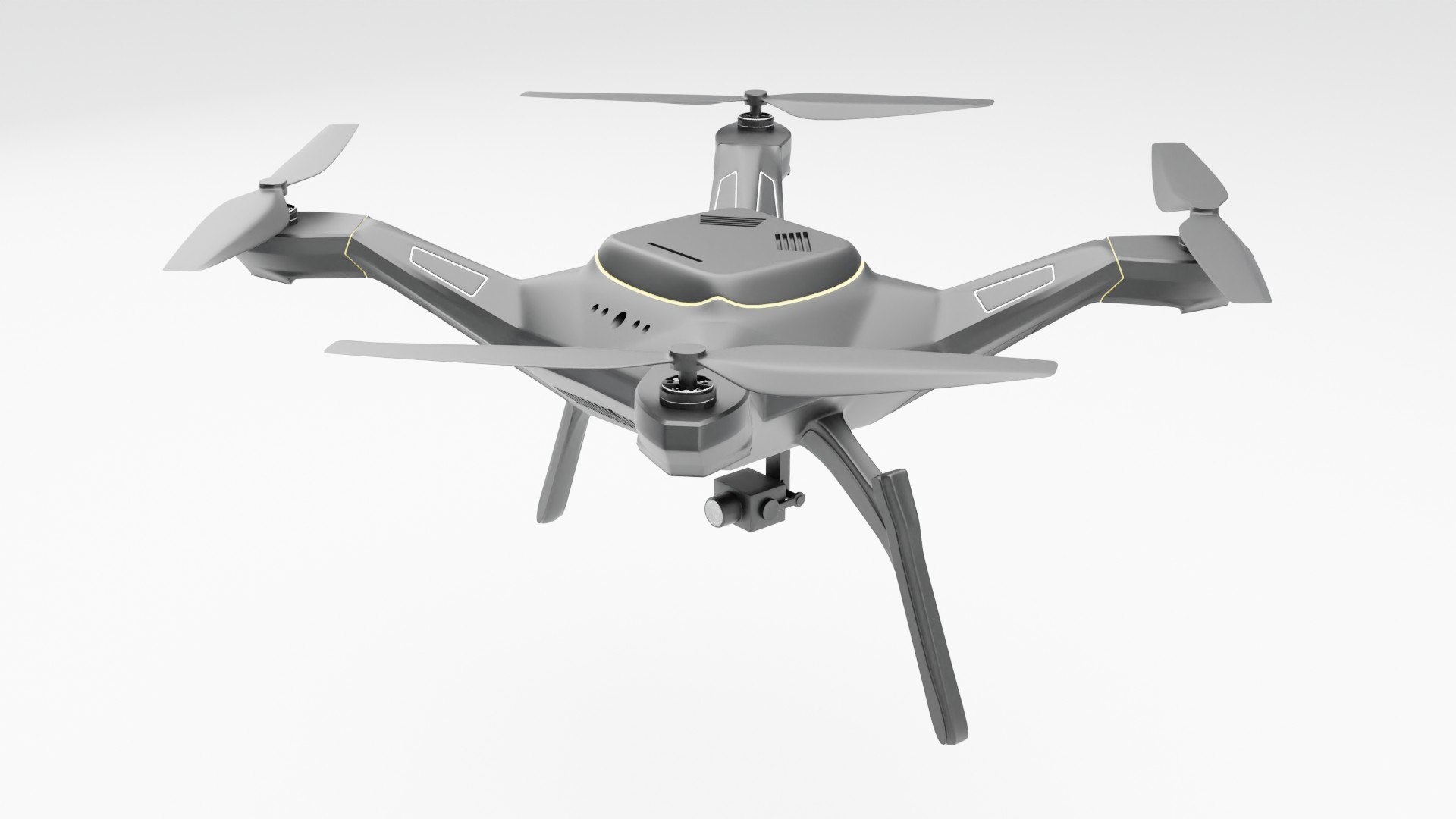 3D Model Simple Drone Free - TurboSquid 2081967