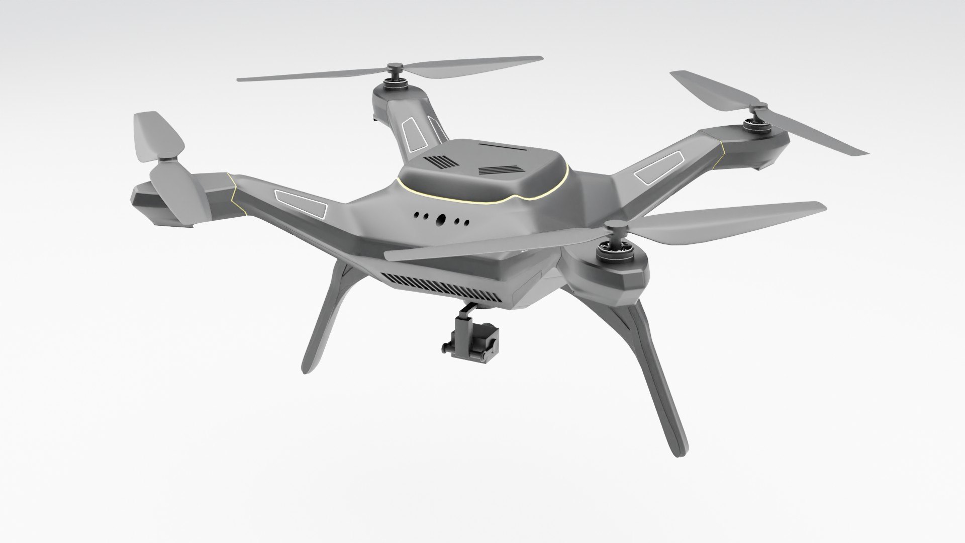 3D Model Simple Drone Free - TurboSquid 2081967