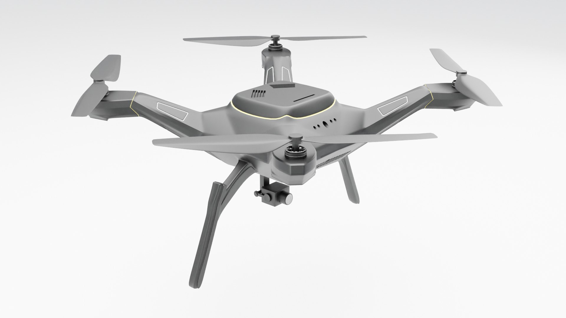 3D Model Simple Drone Free - TurboSquid 2081967