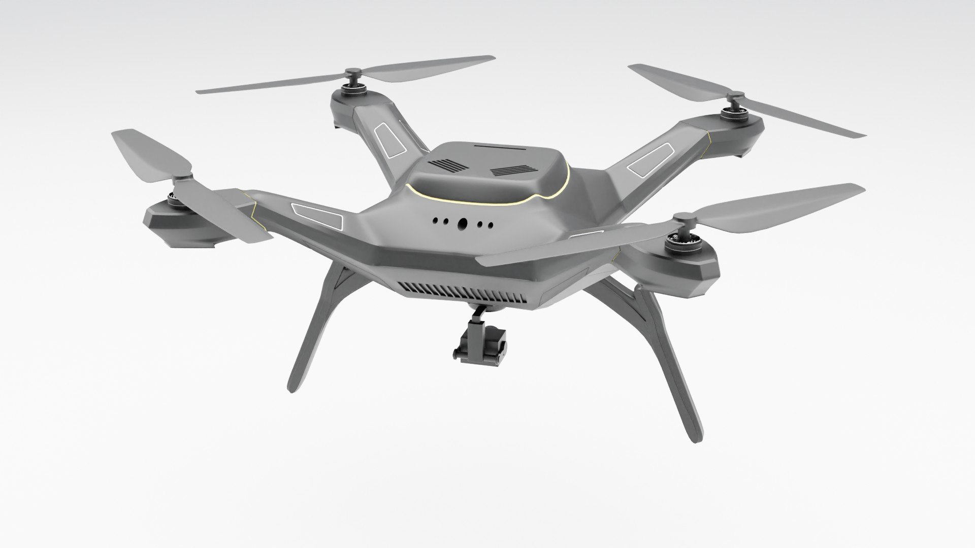 3D Model Simple Drone Free - TurboSquid 2081967