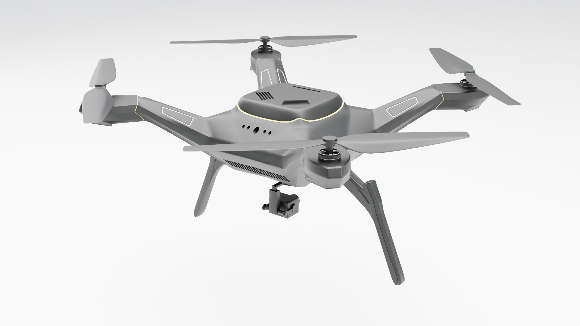 3D Model Simple Drone Free - TurboSquid 2081967