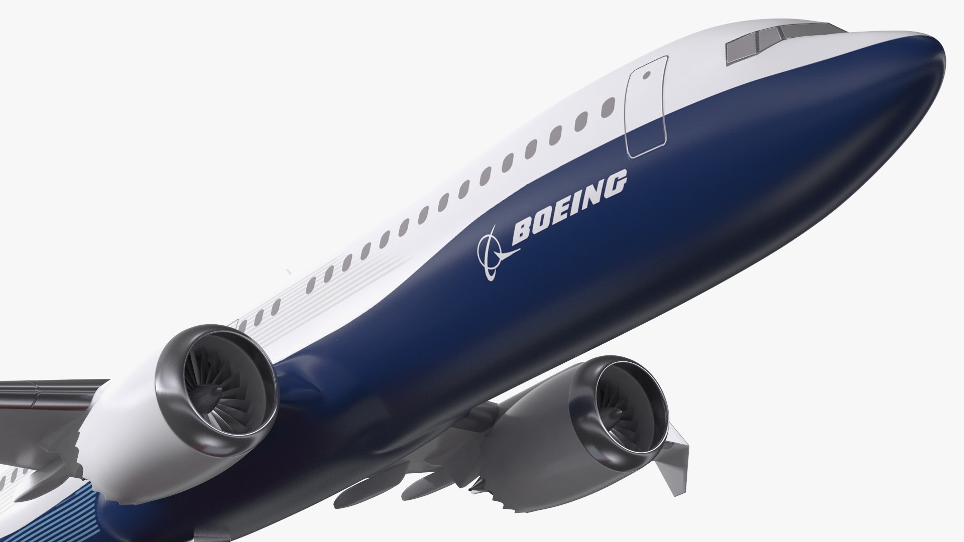 Boeing 737 Max 8 Scale Model with Stand 3D model - TurboSquid 1771801