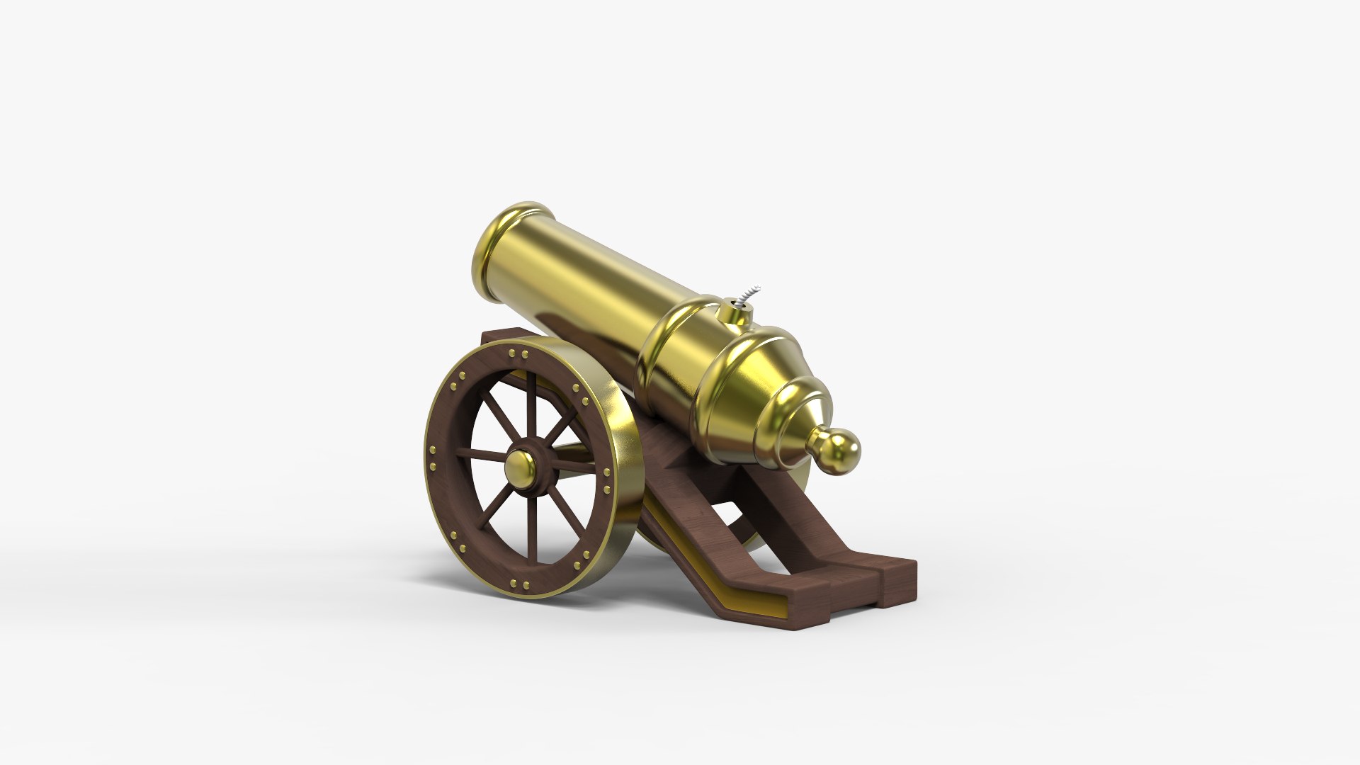 3D Model Cartoon Canon Deco - TurboSquid 2112415