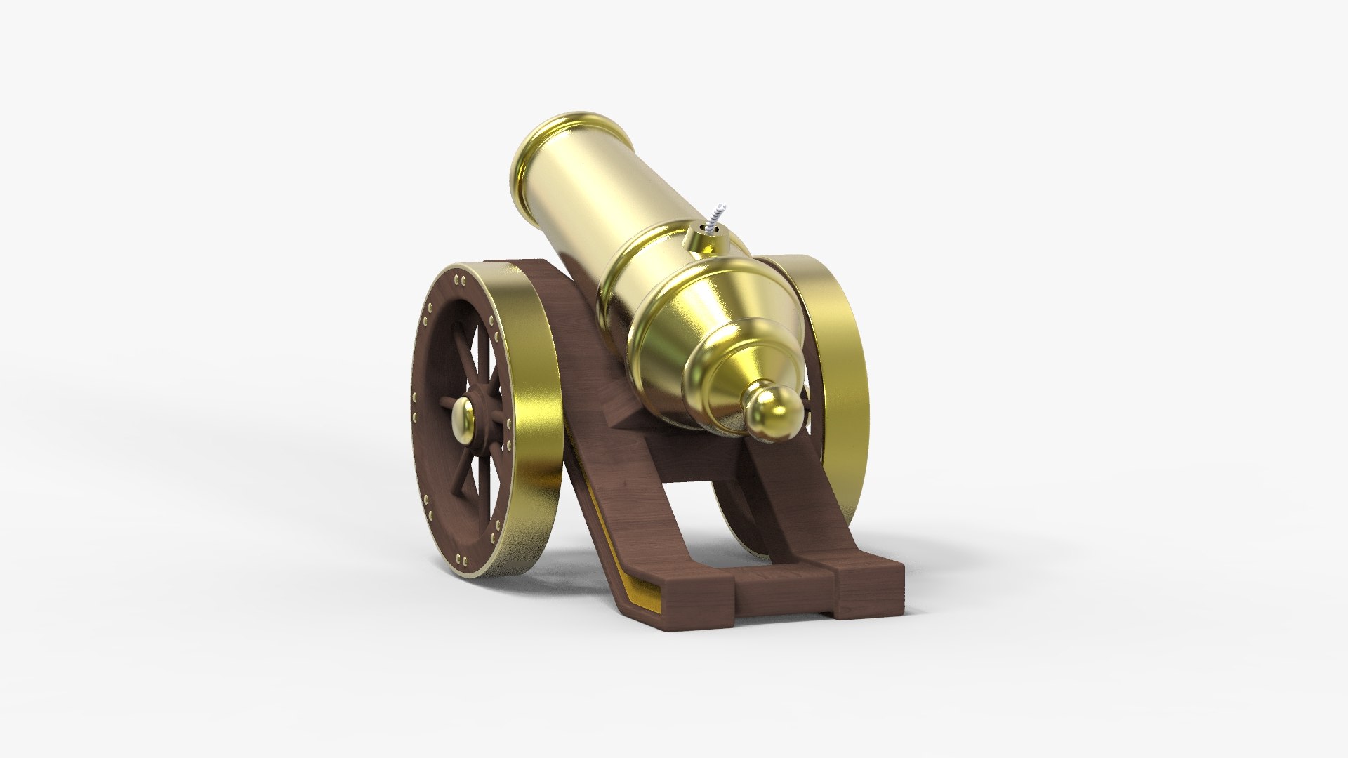 3D Model Cartoon Canon Deco - TurboSquid 2112415