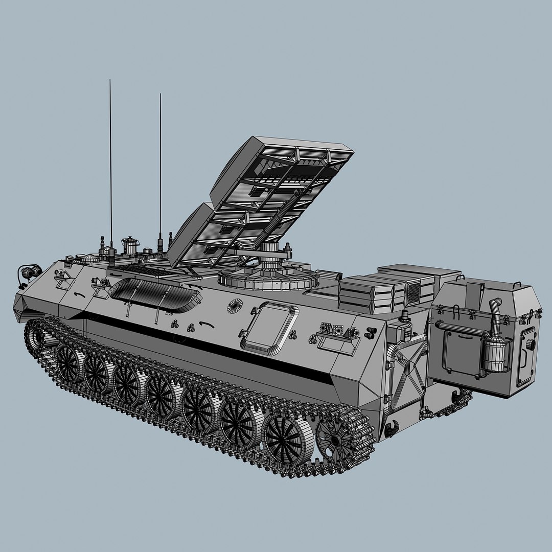 Russian Mobile Radar 3D - TurboSquid 1386995