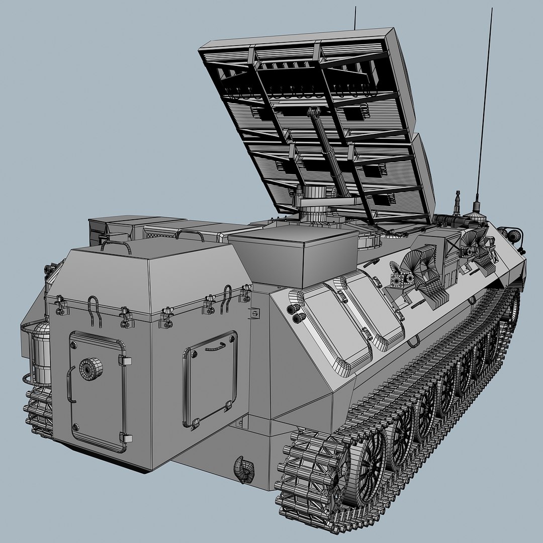 Russian Mobile Radar 3D - TurboSquid 1386995