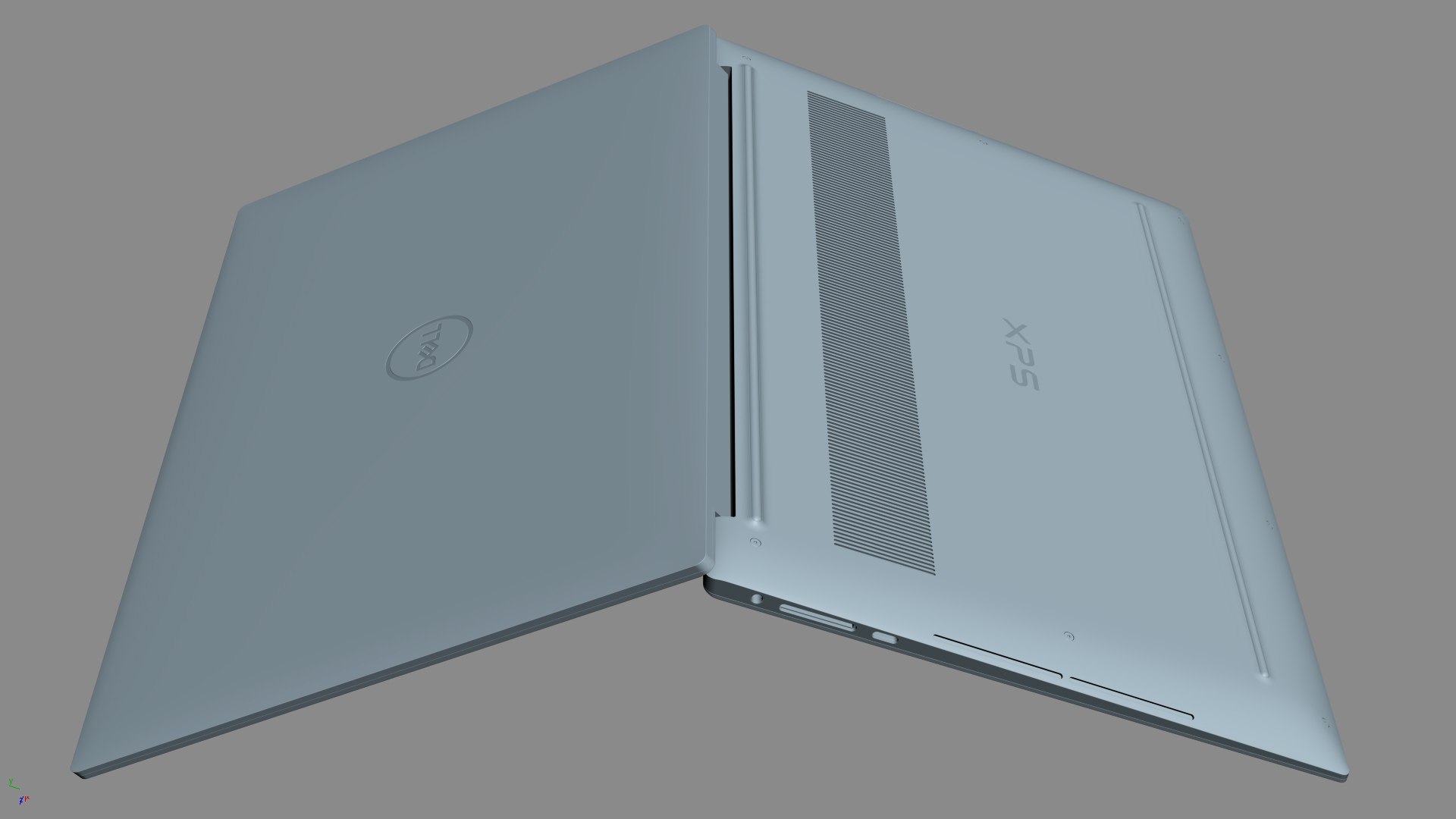 DELL XPS 15 Laptop 9520 Model - TurboSquid 2071787