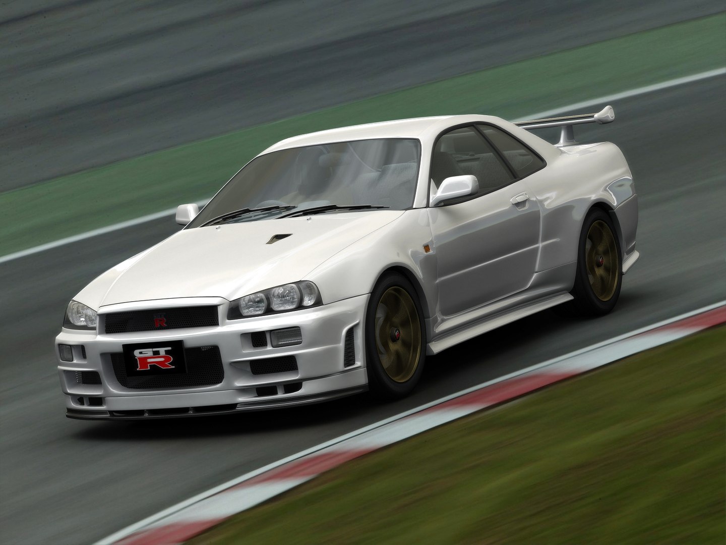 3d Nissan Skyline Gt-r R34 Model