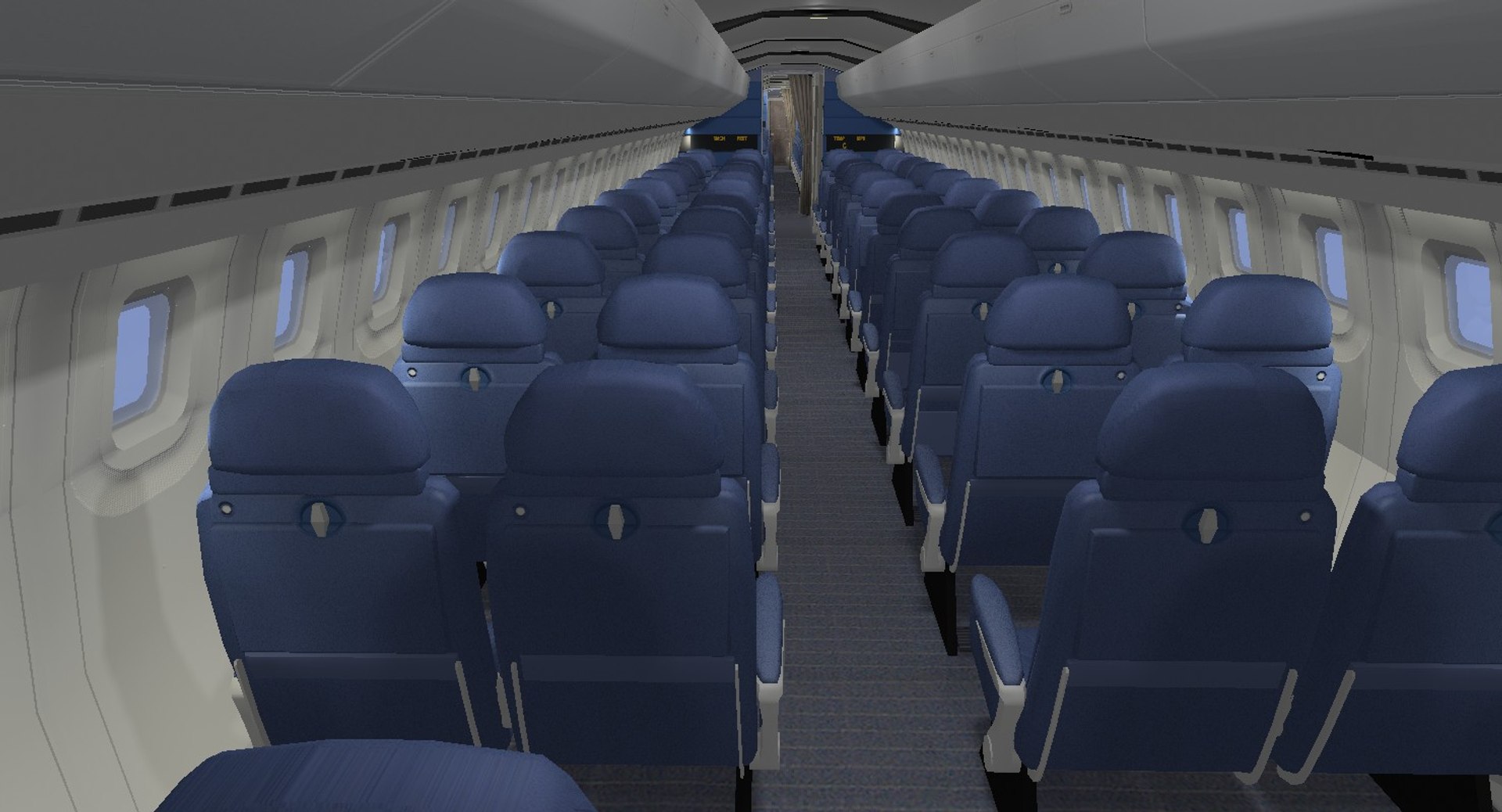 3d Model Interior Concorde