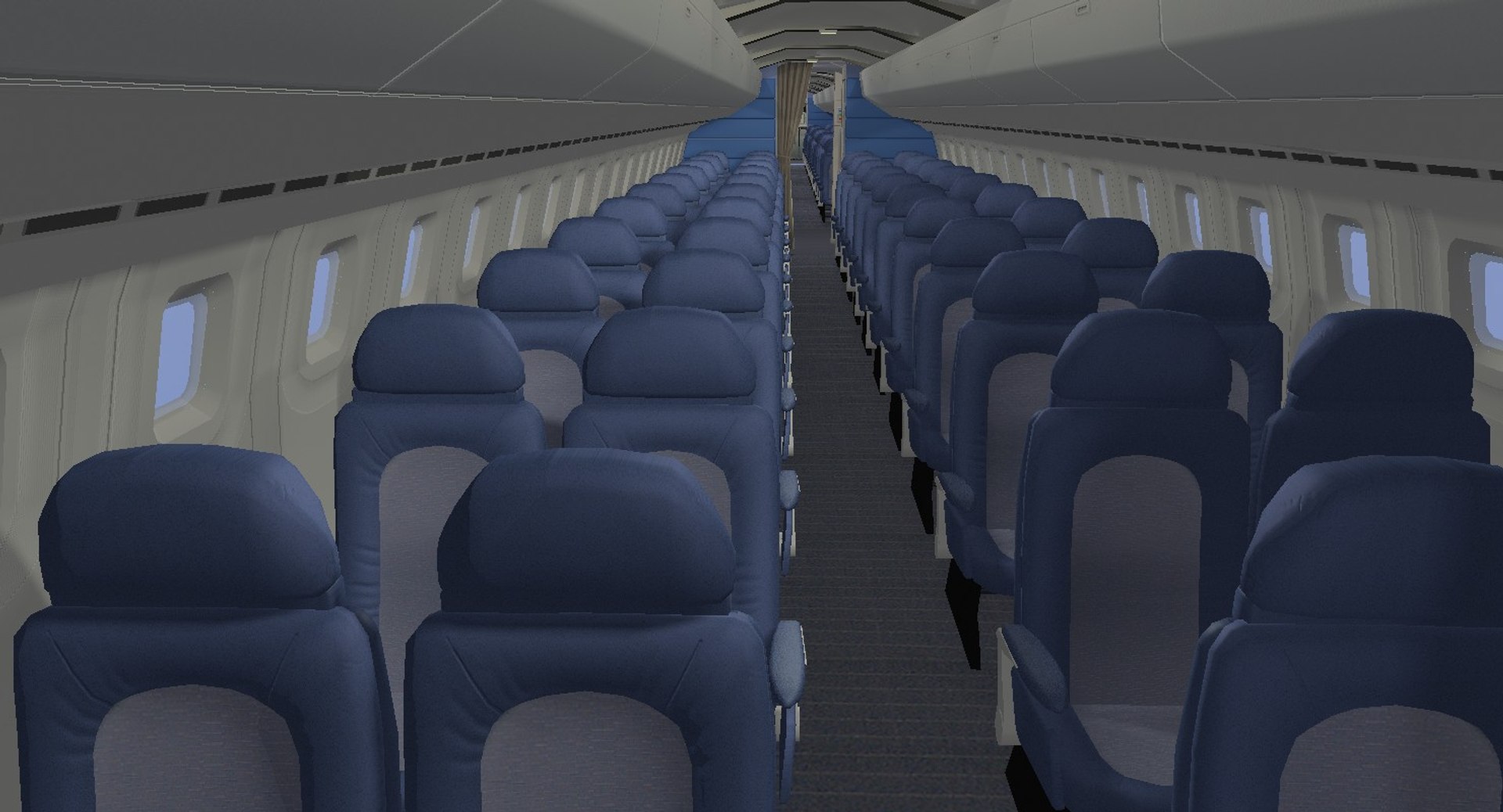 3d Model Interior Concorde