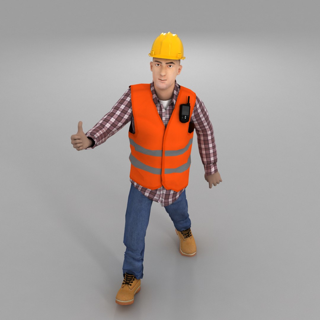 Ma Construction Worker Rigged