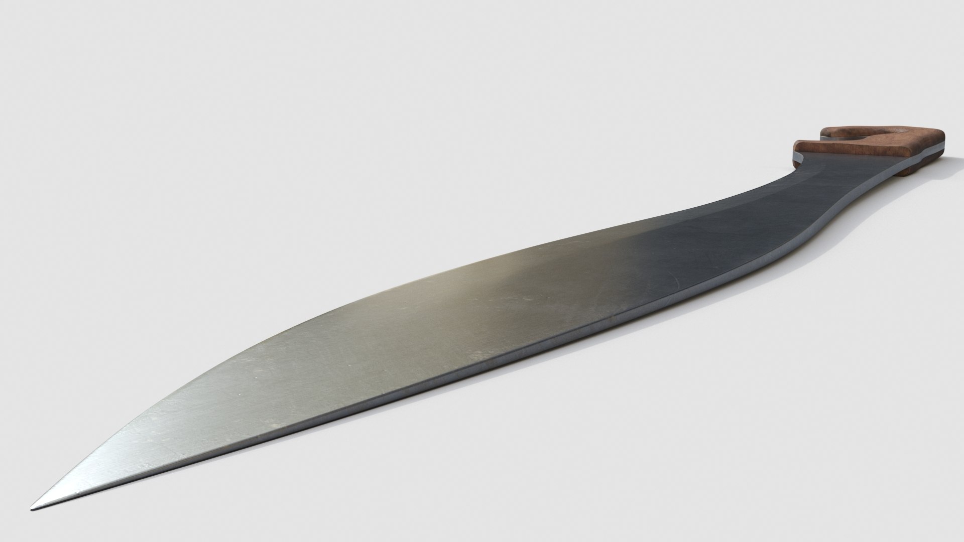 3D Falcata Sword Knife - TurboSquid 1683926