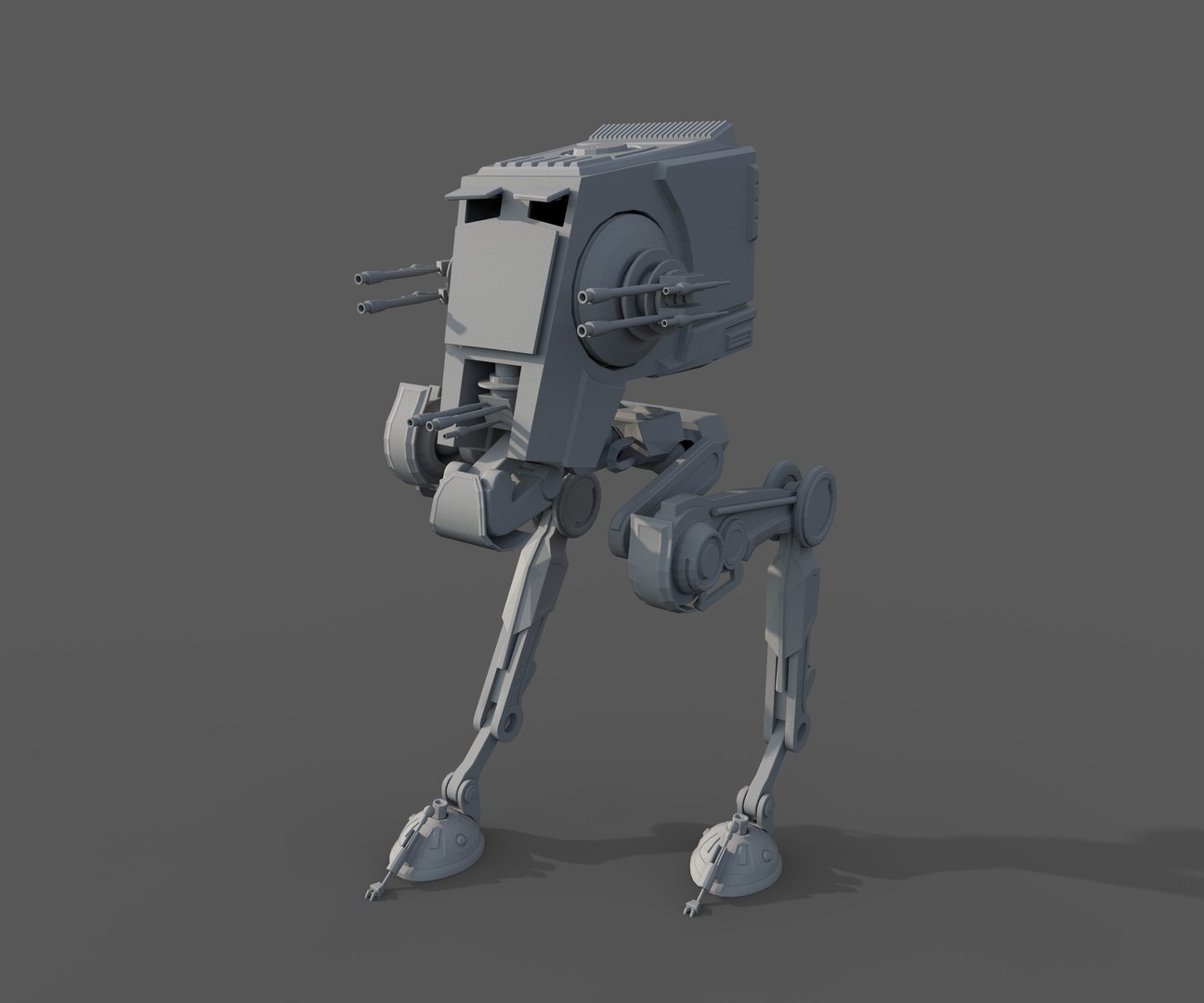 3D AT-ST Walker - TurboSquid 2004939