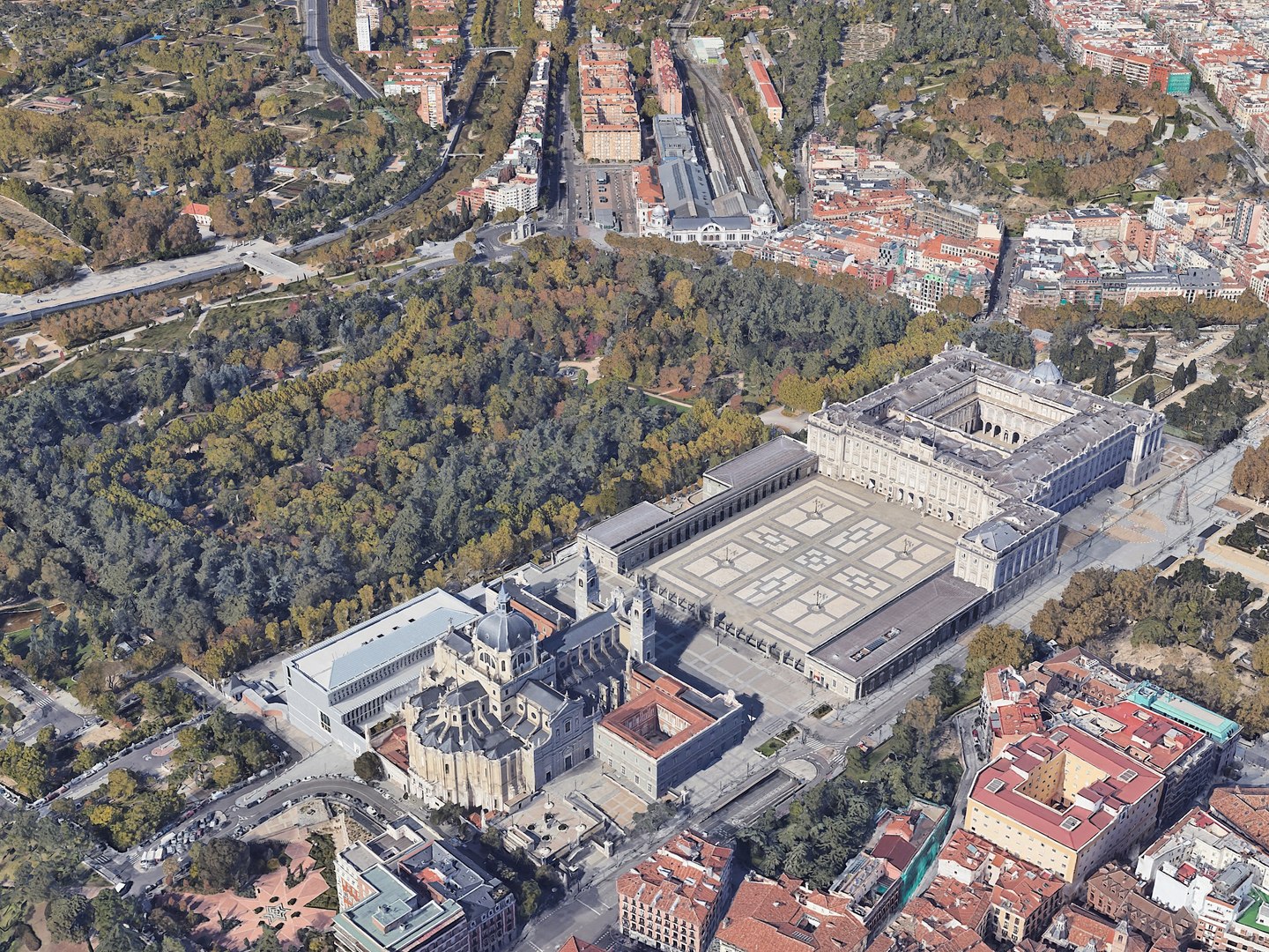 3D Madrid Downtown - TurboSquid 2141191