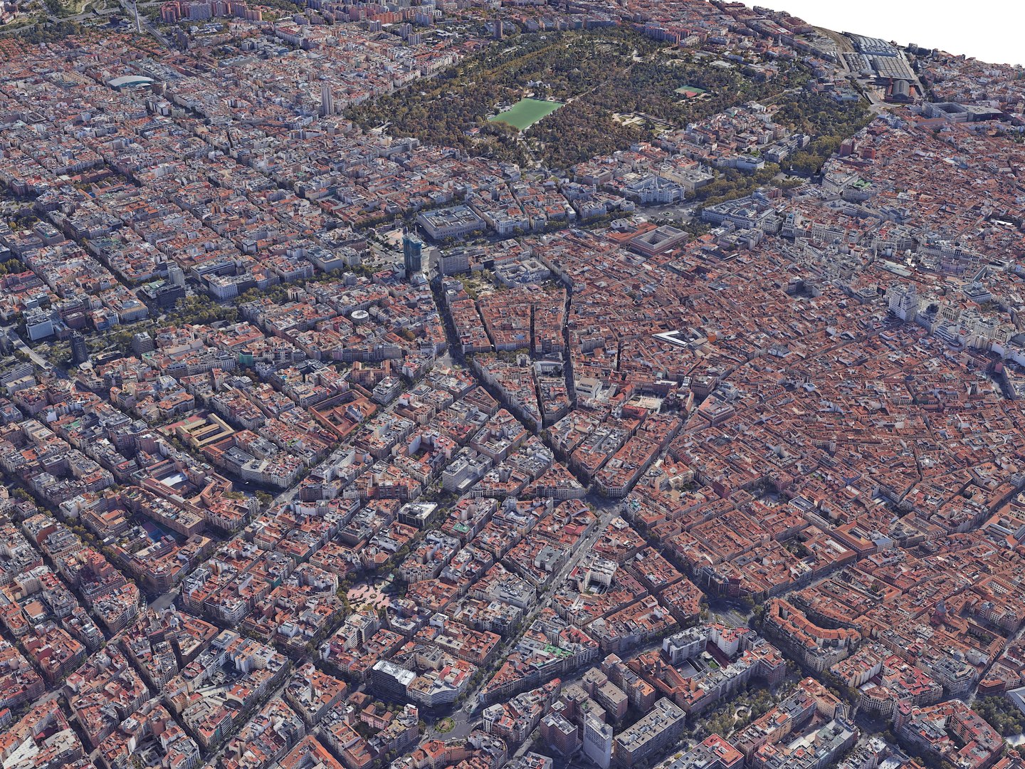 3D Madrid Downtown - TurboSquid 2141191