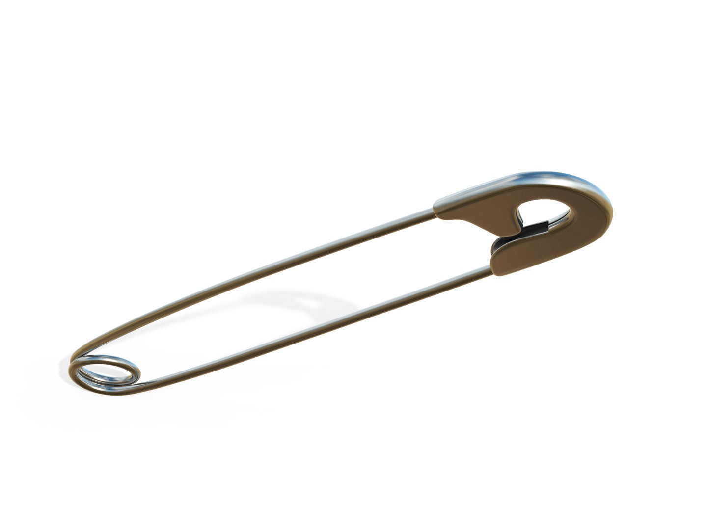 3D safety pin model - TurboSquid 1631025