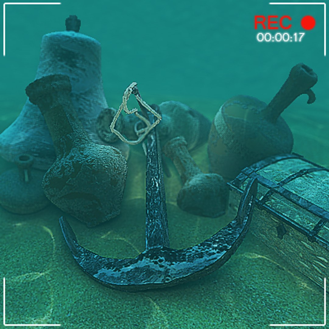 3d model sunk objects sunken