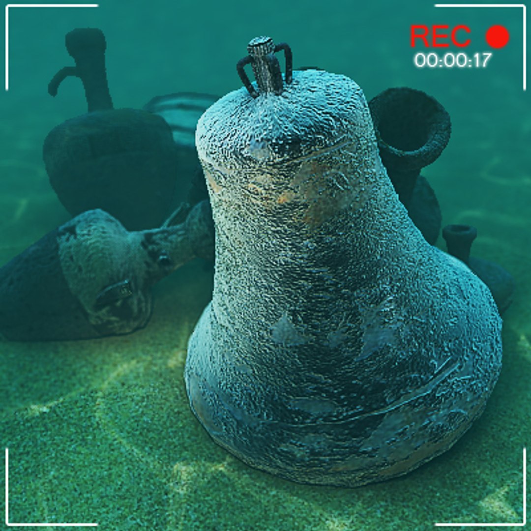 3d model sunk objects sunken