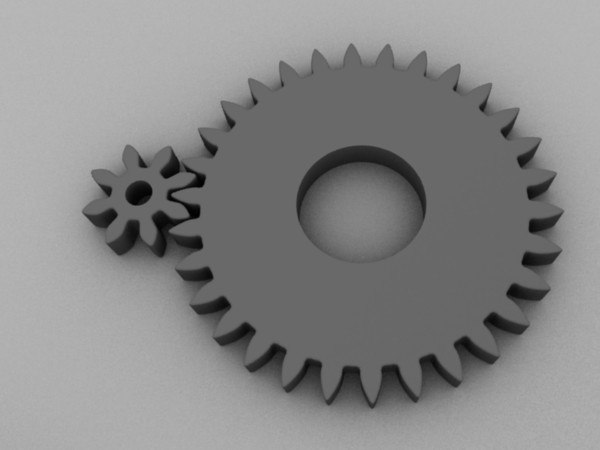 gear tool 3d model