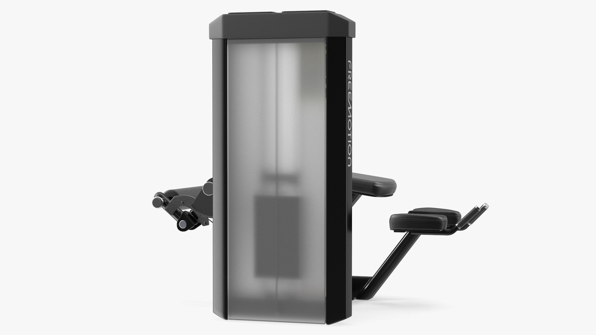 3D Freemotion Prone Leg Curl Trainer Black Rigged - TurboSquid 2113259