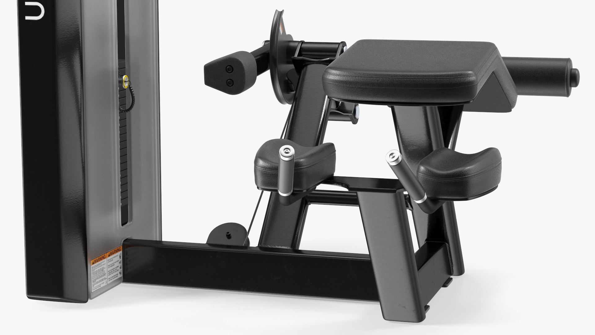 3D Freemotion Prone Leg Curl Trainer Black Rigged - TurboSquid 2113259